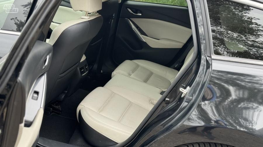 Melns Mazda 6 2015 Kupiškis, ar dzinēja tilpumu 2.20 L un nobraukumu 253 tūkst. km par 5500 €, foto 14 vietnē AUTOMOTO.COM.LV