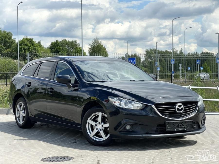 Melns Mazda 6 2015 Tauragė, ar dzinēja tilpumu 2.20 L un nobraukumu 304 tūkst. km par 5500 €, foto 5 vietnē AUTOMOTO.COM.LV
