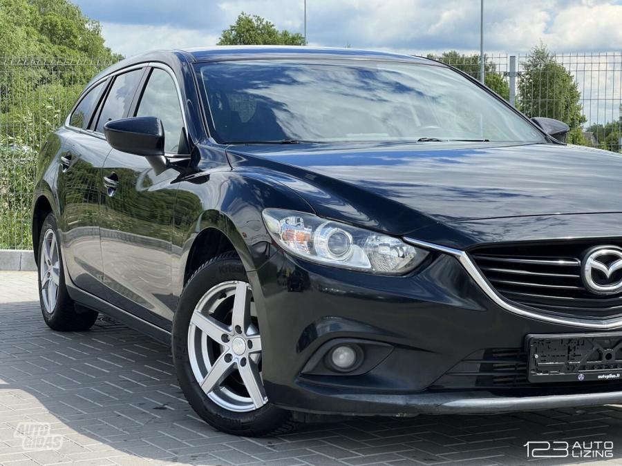 Melns Mazda 6 2015 Tauragė, ar dzinēja tilpumu 2.20 L un nobraukumu 304 tūkst. km par 5500 €, foto 6 vietnē AUTOMOTO.COM.LV
