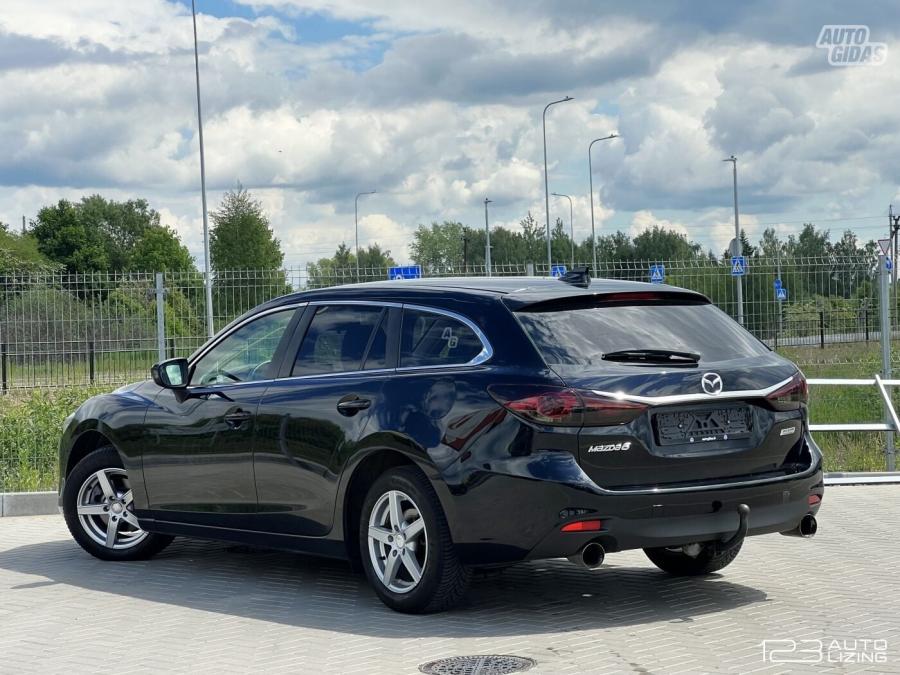 Melns Mazda 6 2015 Tauragė, ar dzinēja tilpumu 2.20 L un nobraukumu 304 tūkst. km par 5500 €, foto 7 vietnē AUTOMOTO.COM.LV