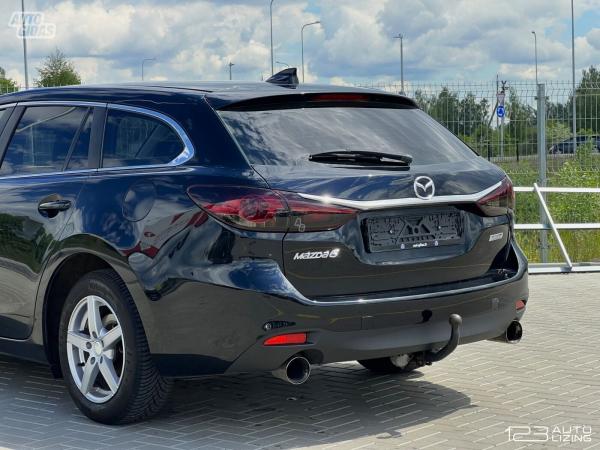 Black Mazda 6 2015 in Taurage, with an engine capacity of 2.20 L and mileage of 304 thousand km for 5500 €, photo 7 on AUTOMOTO.COM.LV