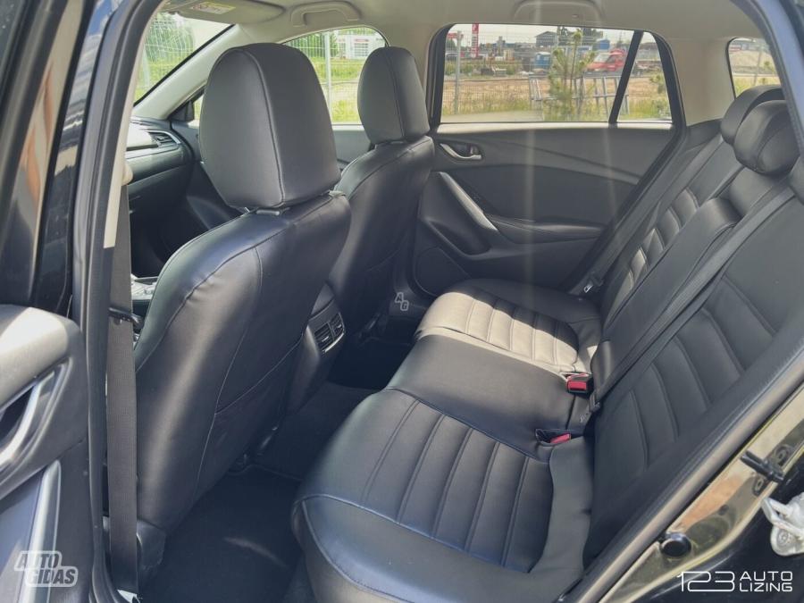 Melns Mazda 6 2015 Tauragė, ar dzinēja tilpumu 2.20 L un nobraukumu 304 tūkst. km par 5500 €, foto 12 vietnē AUTOMOTO.COM.LV
