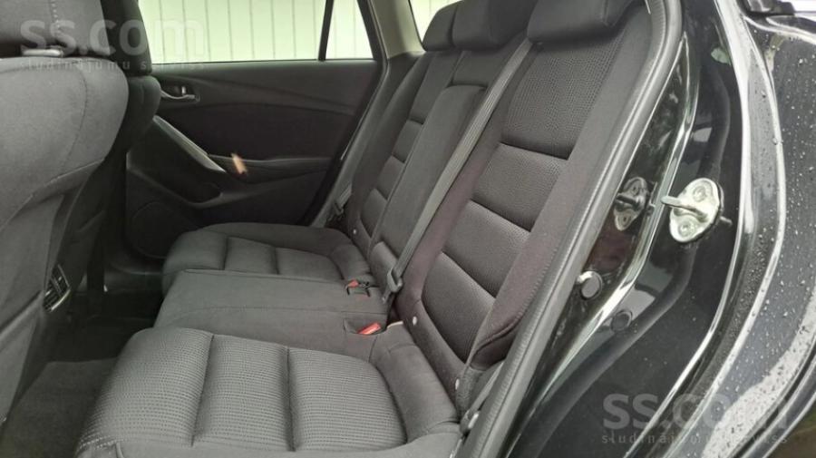 Melns Mazda 6 2015 Rīga, ar dzinēja tilpumu 2.20 L un nobraukumu 194 tūkst. km par 10450 €, foto 23 vietnē AUTOMOTO.COM.LV