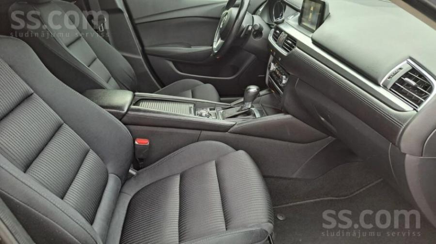 Melns Mazda 6 2015 Rīga, ar dzinēja tilpumu 2.20 L un nobraukumu 194 tūkst. km par 10450 €, foto 25 vietnē AUTOMOTO.COM.LV