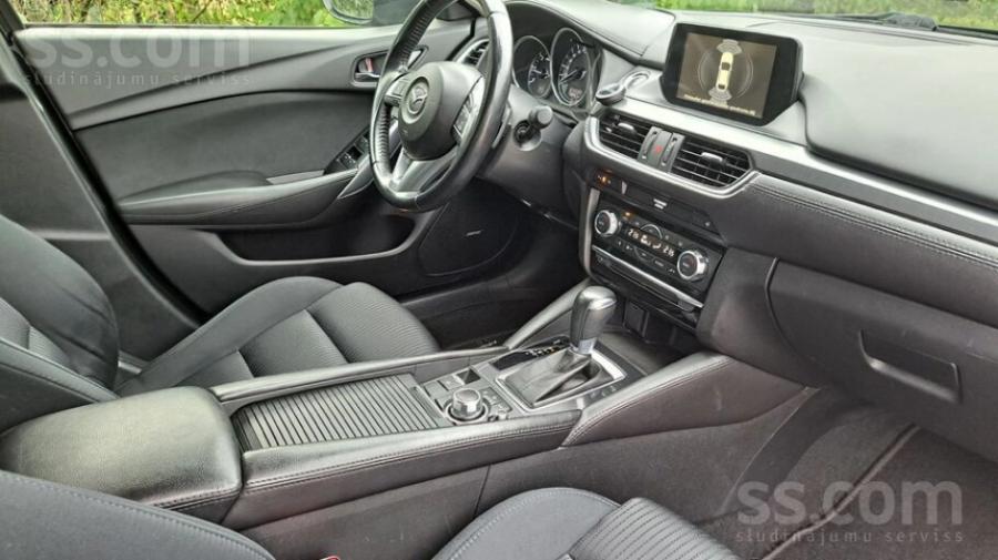 Melns Mazda 6 2015 Rīga, ar dzinēja tilpumu 2.20 L un nobraukumu 194 tūkst. km par 10450 €, foto 26 vietnē AUTOMOTO.COM.LV