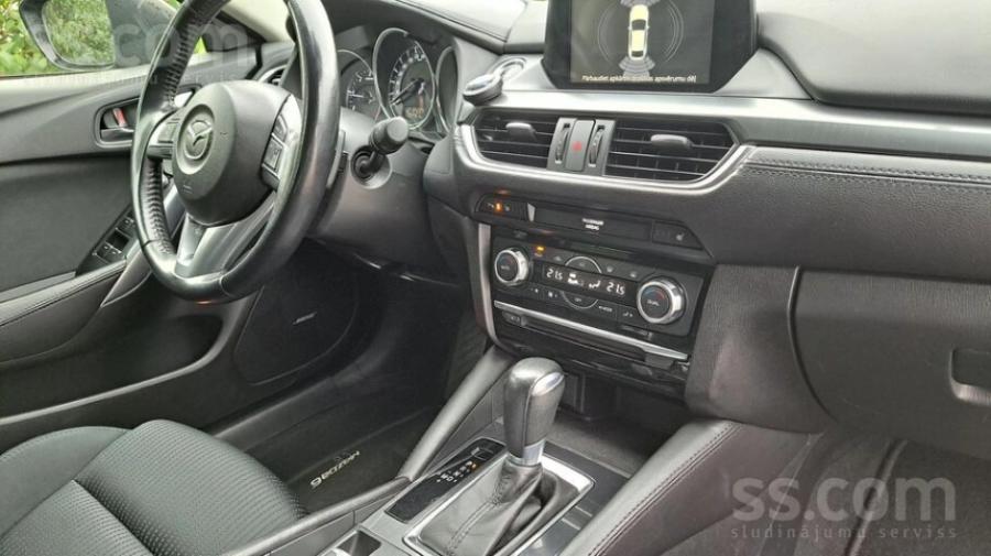 Melns Mazda 6 2015 Rīga, ar dzinēja tilpumu 2.20 L un nobraukumu 194 tūkst. km par 10450 €, foto 27 vietnē AUTOMOTO.COM.LV