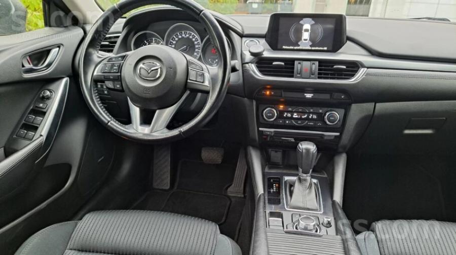 Melns Mazda 6 2015 Rīga, ar dzinēja tilpumu 2.20 L un nobraukumu 194 tūkst. km par 10450 €, foto 28 vietnē AUTOMOTO.COM.LV