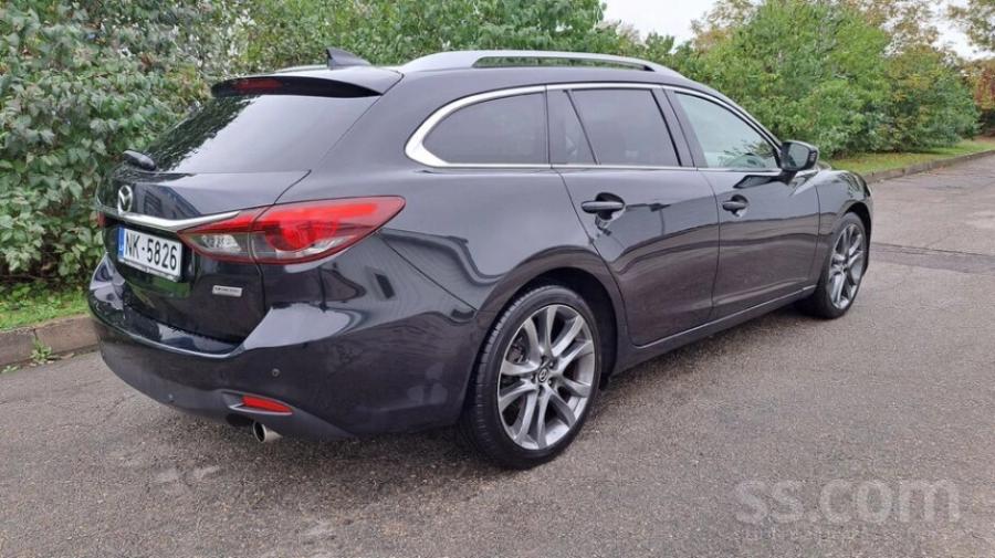 Melns Mazda 6 2015 Rīga, ar dzinēja tilpumu 2.20 L un nobraukumu 194 tūkst. km par 10450 €, foto 36 vietnē AUTOMOTO.COM.LV