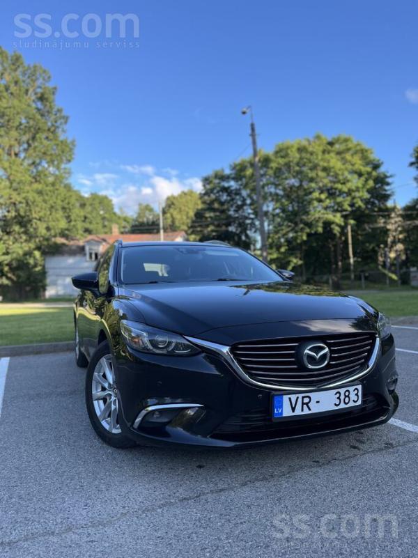 Black Mazda 6 2015 in Riga, with an engine capacity of 2.20 L and mileage of 167 thousand km for 7250 €, photo 7 on AUTOMOTO.COM.LV