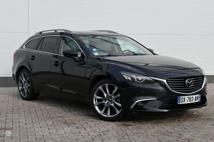 Melns Mazda 6 2015 Kretinga, ar dzinēja tilpumu 2.18 L un nobraukumu 275 tūkst. km par 7599 €, foto 1 vietnē AUTOMOTO.COM.LV