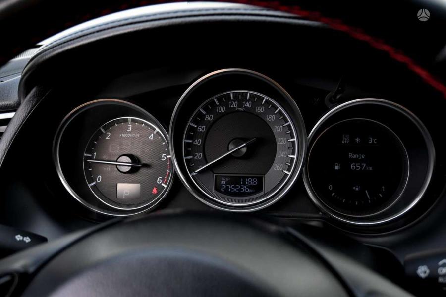 Melns Mazda 6 2015 Kretinga, ar dzinēja tilpumu 2.18 L un nobraukumu 275 tūkst. km par 7599 €, foto 33 vietnē AUTOMOTO.COM.LV