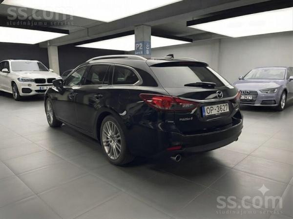 Black Mazda 6 2015 in Jelgava, with an engine capacity of 2.20 L and mileage of 201 thousand km for 6900 €, photo 2 on AUTOMOTO.COM.LV