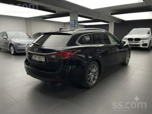 Black Mazda 6 2015 in Jelgava, with an engine capacity of 2.20 L and mileage of 201 thousand km for 6900 €, photo 4 on AUTOMOTO.COM.LV