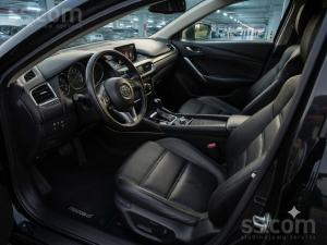 Black Mazda 6 2015 in Jelgava, with an engine capacity of 2.20 L and mileage of 201 thousand km for 6900 €, photo 5 on AUTOMOTO.COM.LV