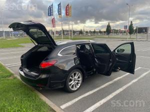 Black Mazda 6 2015 in Riga, with an engine capacity of 2.20 L and mileage of 245 thousand km for 5900 €, photo 4 on AUTOMOTO.COM.LV