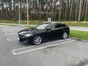 Black Mazda 6 2015 in Riga, with an engine capacity of 2.20 L and mileage of 245 thousand km for 5900 €, photo  on AUTOMOTO.COM.LV