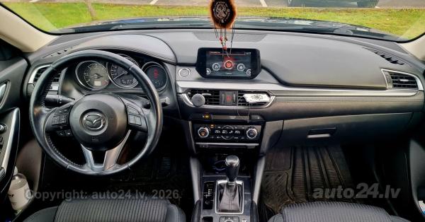 Melns Mazda 6 2015 Tallina, ar dzinēja tilpumu 2.20 L un nobraukumu 216 tūkst. km par 8500 €, foto 5 vietnē AUTOMOTO.COM.LV
