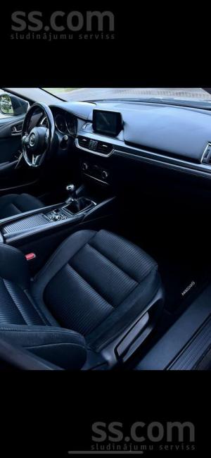Black Mazda 6 2015 in Riga, with an engine capacity of 2.20 L and mileage of 168 thousand km for 5600 €, photo 8 on AUTOMOTO.COM.LV