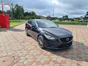 Black Mazda 6 2015 in Ludza, with an engine capacity of 2.20 L and mileage of 0 thousand km for 5800 €, photo  on AUTOMOTO.COM.LV