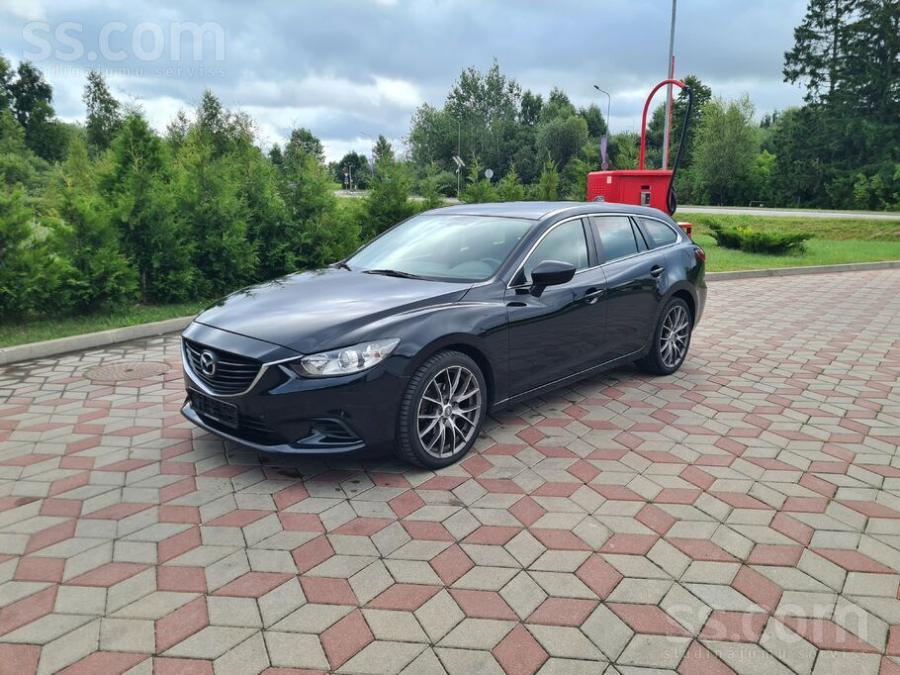 Black Mazda 6 2015 in Ludza, with an engine capacity of 2.20 L and mileage of 0 thousand km for 5800 €, photo 4 on AUTOMOTO.COM.LV