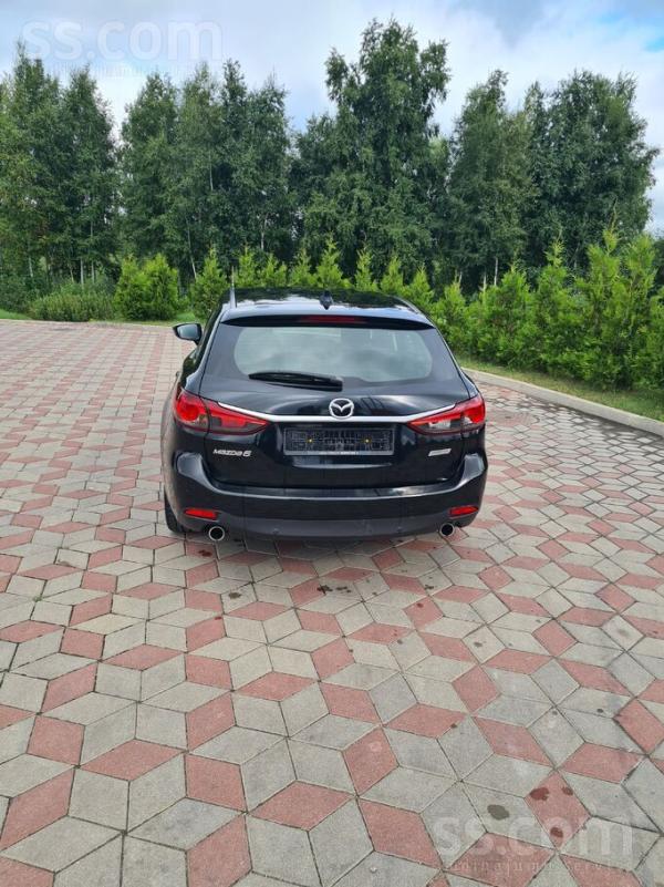 Black Mazda 6 2015 in Ludza, with an engine capacity of 2.20 L and mileage of 0 thousand km for 5800 €, photo 5 on AUTOMOTO.COM.LV