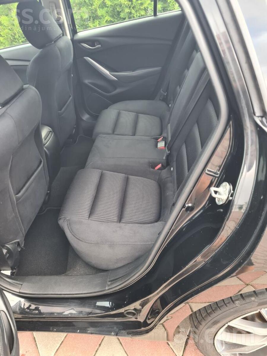 Black Mazda 6 2015 in Ludza, with an engine capacity of 2.20 L and mileage of 0 thousand km for 5800 €, photo 8 on AUTOMOTO.COM.LV