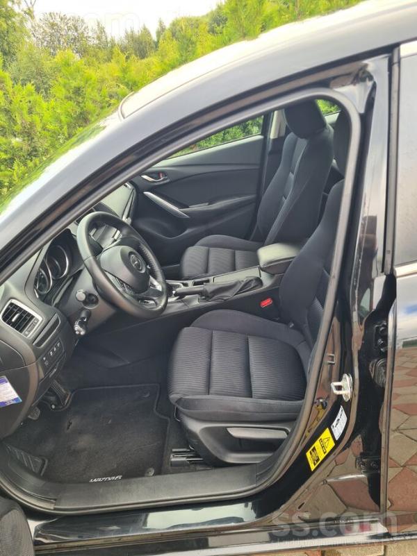 Black Mazda 6 2015 in Ludza, with an engine capacity of 2.20 L and mileage of 0 thousand km for 5800 €, photo 8 on AUTOMOTO.COM.LV