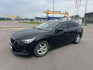 Black Mazda 6 2015 in Kaunas, with an engine capacity of 2.18 L and mileage of 246 thousand km for 3990 €, photo 3 on AUTOMOTO.COM.LV