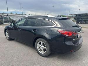 Black Mazda 6 2015 in Kaunas, with an engine capacity of 2.18 L and mileage of 246 thousand km for 3990 €, photo 7 on AUTOMOTO.COM.LV