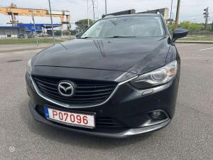 Black Mazda 6 2015 in Kaunas, with an engine capacity of 2.18 L and mileage of 246 thousand km for 3990 €, photo 8 on AUTOMOTO.COM.LV