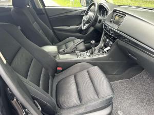 Black Mazda 6 2015 in Kaunas, with an engine capacity of 2.18 L and mileage of 246 thousand km for 3990 €, photo 18 on AUTOMOTO.COM.LV