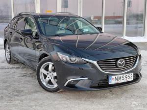 Black Mazda 6 2016 in Vilnius, with an engine capacity of 2.20 L and mileage of 203 thousand km for 7300 €, photo  on AUTOMOTO.COM.LV