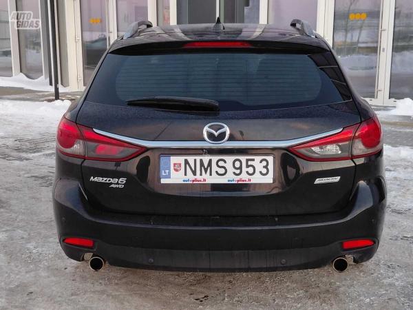 Melns Mazda 6 2016 Viļņa, ar dzinēja tilpumu 2.20 L un nobraukumu 203 tūkst. km par 7300 €, foto 4 vietnē AUTOMOTO.COM.LV