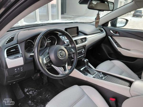 Melns Mazda 6 2016 Viļņa, ar dzinēja tilpumu 2.20 L un nobraukumu 203 tūkst. km par 7300 €, foto 6 vietnē AUTOMOTO.COM.LV