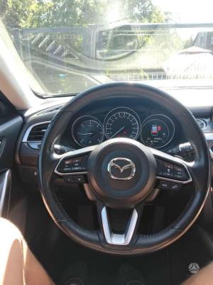 Black Mazda 6 2016 in Vilnius, with an engine capacity of 2.19 L and mileage of 198 thousand km for 7100 €, photo 4 on AUTOMOTO.COM.LV
