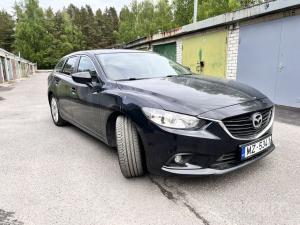 Black Mazda 6 2016 in Riga, with an engine capacity of 2.20 L and mileage of 272 thousand km for 4850 €, photo  on AUTOMOTO.COM.LV