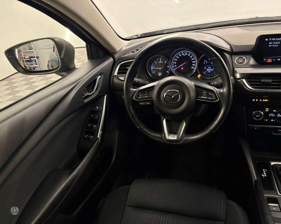 Melns Mazda 6 2017 Marijampole, ar dzinēja tilpumu 2.19 L un nobraukumu 190 tūkst. km par 8999 €, foto 19 vietnē AUTOMOTO.COM.LV