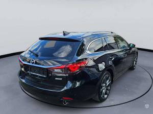 Black Mazda 6 2017 in Marijampole, with an engine capacity of 2.49 L and mileage of 221 thousand km for 10700 €, photo 6 on AUTOMOTO.COM.LV