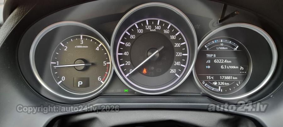 Melns Mazda 6 2018 Tallina, ar dzinēja tilpumu 2.20 L un nobraukumu 174 tūkst. km par 12990 €, foto 25 vietnē AUTOMOTO.COM.LV