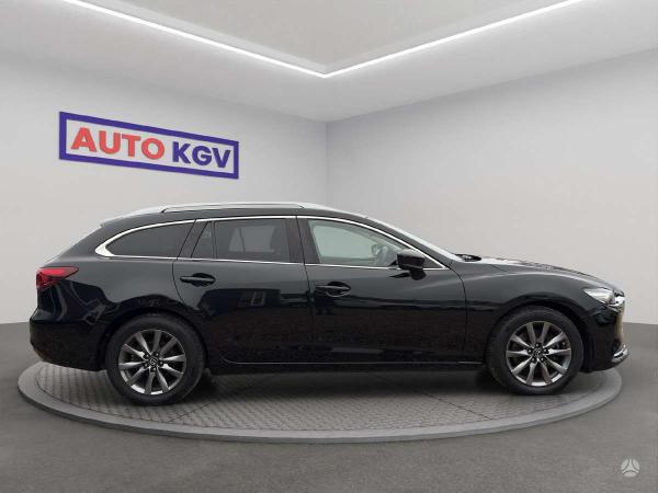 Black Mazda 6 2019 in Kaunas, with an engine capacity of 2.20 L and mileage of 225 thousand km for 7999 €, photo 6 on AUTOMOTO.COM.LV