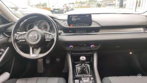 Black Mazda 6 2019 in Vilnius, with an engine capacity of 2.19 L and mileage of 314 thousand km for 7900 €, photo 9 on AUTOMOTO.COM.LV