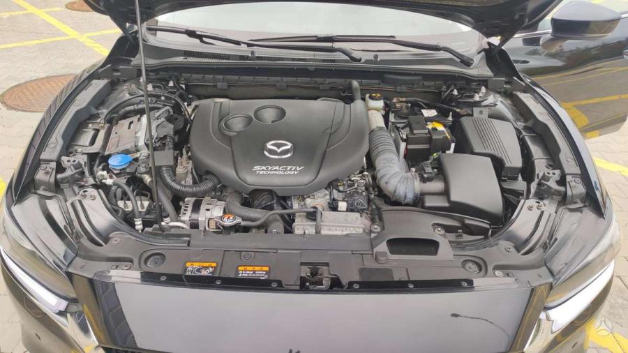 Black Mazda 6 2019 in Vilnius, with an engine capacity of 2.19 L and mileage of 314 thousand km for 7900 €, photo 11 on AUTOMOTO.COM.LV