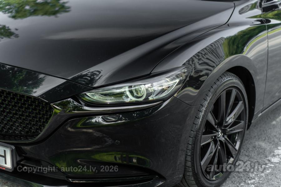 Black Mazda 6 2023 in Tallinn, with an engine capacity of 2.50 L and mileage of 35 thousand km for 28390 €, photo 11 on AUTOMOTO.COM.LV