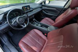 Black Mazda 6 2023 in Tallinn, with an engine capacity of 2.50 L and mileage of 35 thousand km for 28390 €, photo 14 on AUTOMOTO.COM.LV