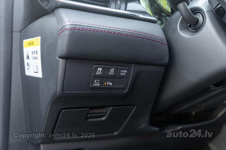 Black Mazda 6 2023 in Tallinn, with an engine capacity of 2.50 L and mileage of 35 thousand km for 28390 €, photo 17 on AUTOMOTO.COM.LV