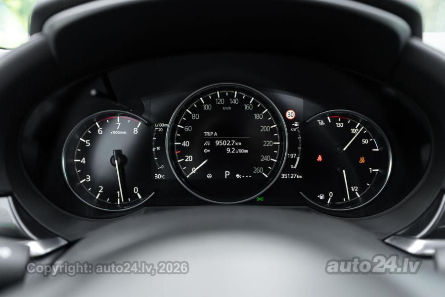 Black Mazda 6 2023 in Tallinn, with an engine capacity of 2.50 L and mileage of 35 thousand km for 28390 €, photo 19 on AUTOMOTO.COM.LV
