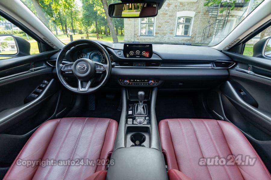 Black Mazda 6 2023 in Tallinn, with an engine capacity of 2.50 L and mileage of 35 thousand km for 28390 €, photo 31 on AUTOMOTO.COM.LV