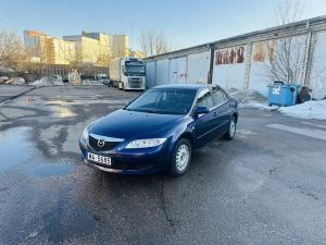 Blue Mazda 6 2003 in Riga, with an engine capacity of 2.00 L and mileage of 305 thousand km for 1250 €, photo  on AUTOMOTO.COM.LV