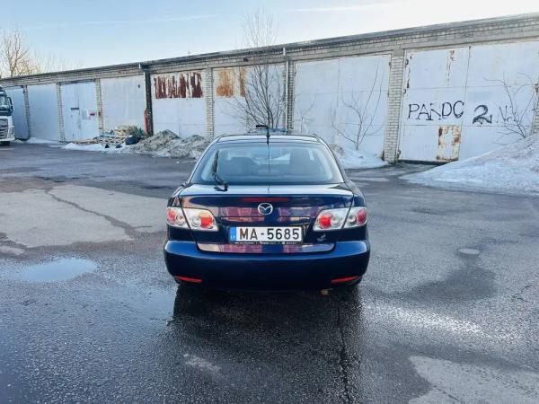 Синий Мазда 6 2003 в Рига, объемом двигателя 2.00 л и пробегом 305 тыс. км за 1250 €, фото 5 на AUTOMOTO.COM.LV