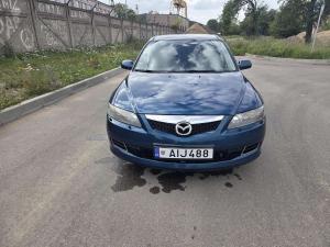Zils Mazda 6 2007 Klaipėda, ar dzinēja tilpumu 2.00 L un nobraukumu 290 tūkst. km par 950 €, foto  vietnē AUTOMOTO.COM.LV